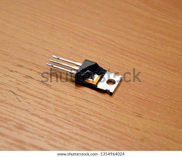 Electronic Transistor Exploded Due High Overload Stock Photo 1354964024 ...