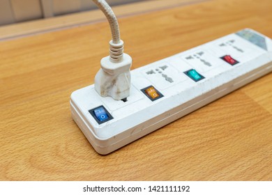 Electronicity Socket Plug Turn Off Switch Stock Photo 1421111192 ...