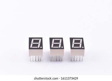 Electronics Component Led Display 7 Segments Stock Photo 1611373429 ...