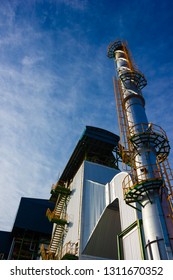 Electrostatic Precipitator Esp Stack Blue Sky Stock Photo (Edit Now ...