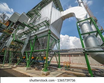 Electrostatic Precipitator Stack Biomass Power Plant Stock Photo ...