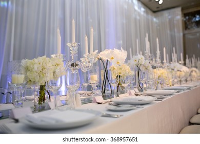 Elegant Dinner Table Stock Photo 368957651 | Shutterstock