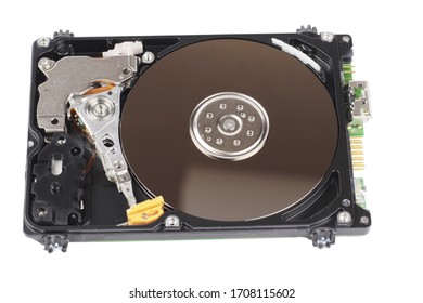 Elements Inside Computer Hard Drive Side Stock Photo 1708115602 ...