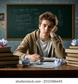 Male High School Student School Uniform AI-generated image 2520331915 ...