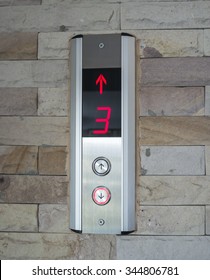 Elevators Panel On Brick Wall Texture Stock Photo 344806781 | Shutterstock