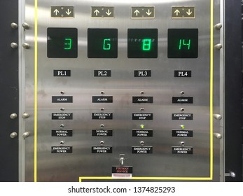 Elevators Supervisory Control Panel Stock Photo 1374825293 | Shutterstock