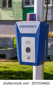 Emergency Call Button Security Panel On Stock Photo 2071534601 ...