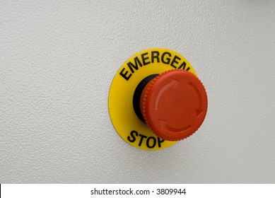 Emergency Stop Button Stock Photo 3809944 | Shutterstock