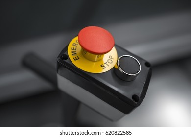 Emergency Stop Button On Machine Stock Photo (Edit Now) 662346295