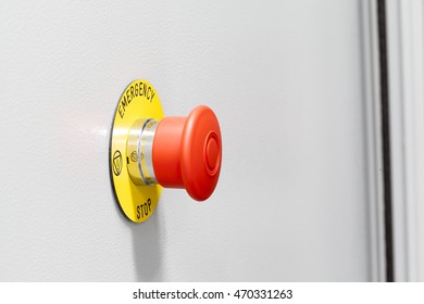Emergency Stop Red Button Stock Photo 470331263 | Shutterstock