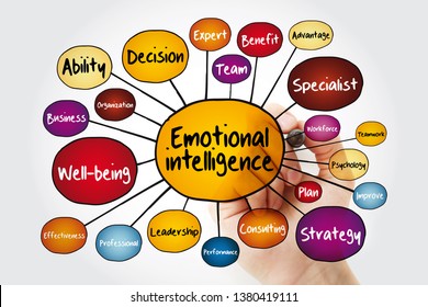 Emotional Intelligence Mind Map Flowchart Marker Stock Photo 1380419111 ...