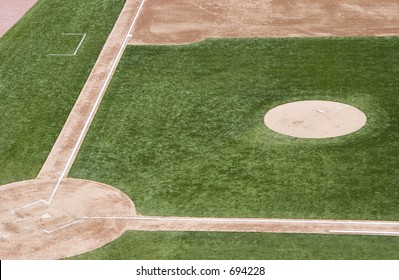 Empty Baseball Field Stock Photo 694228 | Shutterstock