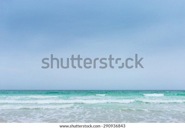 Empty Beach Background Stock Photo 290936843 | Shutterstock