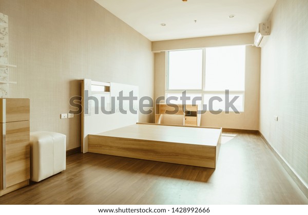 Empty Bed Room Interior Stock Photo 1428992666 | Shutterstock