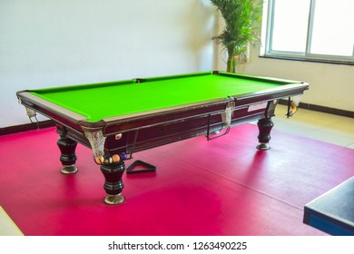 Empty Billiard Table Stock Photo 1263490225 | Shutterstock