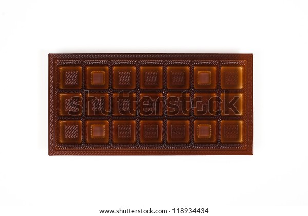Empty Box Mixed Chocolates Shapes Stock Photo 118934434 | Shutterstock