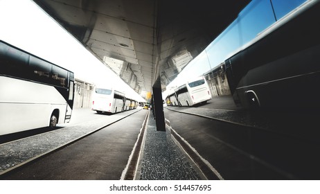 Empty Bus Stop Reflection Stock Photo 514457695 | Shutterstock