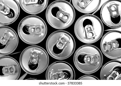 Empty Cans Isolated On White Background Stock Photo 676568506 ...
