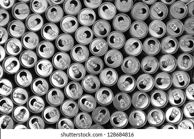 Empty Cans Isolated On White Background Stock Photo 662474785 ...