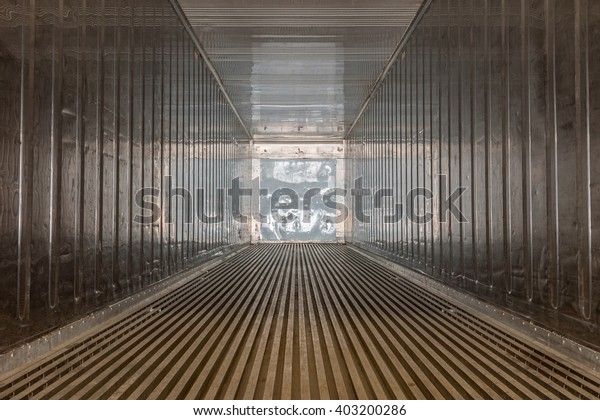 Empty Cargo View Inside Stock Photo 403200286 | Shutterstock