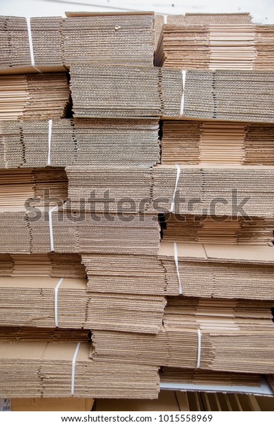 Empty Carton Storage Stock Photo 1015558969 | Shutterstock