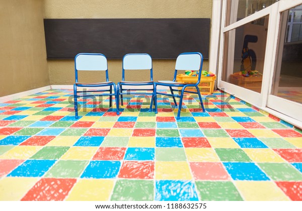 Empty Classroom Primary School Daycare Stock Photo 1188632575 ...