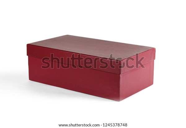 Empty Clean Box Shoe Box Close Stock Photo 1245378748 | Shutterstock