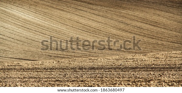 Empty Crop Fields Hungary Stock Photo 1863680497 | Shutterstock