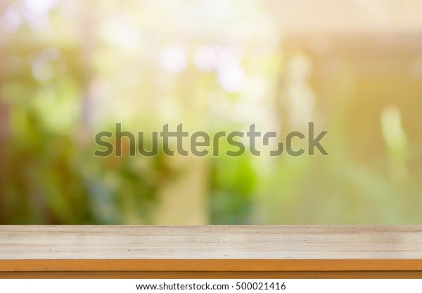 Empty Dark Desk Table Grass Space Stock Photo 500021416 | Shutterstock