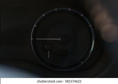 Empty Dashboard Tachometer Speedometer Car Not Stock Photo (Edit Now ...