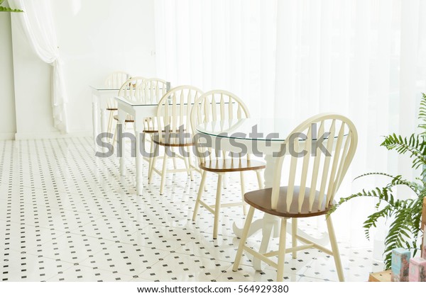 Empty Dining Table Interior Decoration Dinning Stock Photo (Edit Now ...