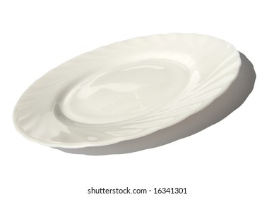 Empty Dinner Plate Stock Photo 16341301 | Shutterstock