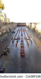 Empty Dry Dock Stock Photo 1163891083 | Shutterstock