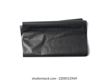 Empty Folded Garbage Bag Isolated Trash Stock Photo 2200512969 ...