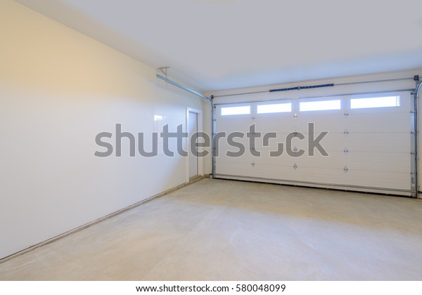 Empty Garage Door Windows Stock Photo 580048099 | Shutterstock