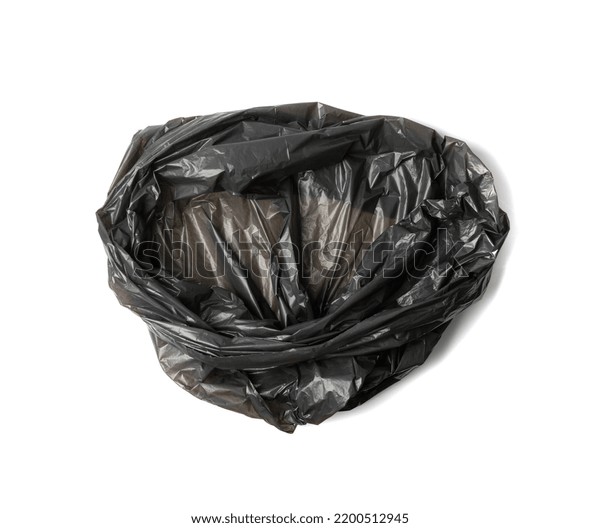 Empty Garbage Bag Isolated Trash Package Stock Photo 2200512945 ...