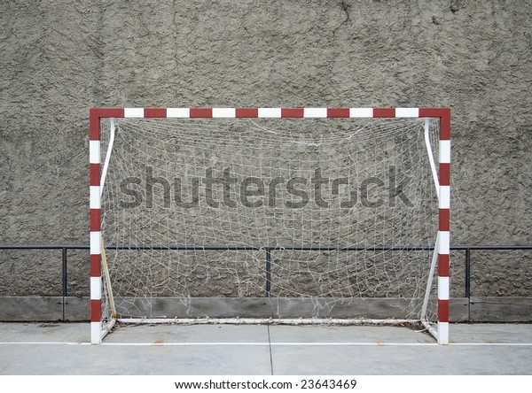 Empty Goal Stock Photo (Edit Now) 23643469