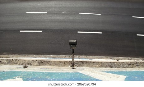 Empty Highway View Upper Perspective View Stock Photo 2069520734 ...