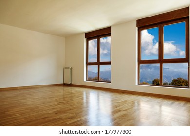 Empty Interior Room Three Windows Stock Photo 179295887 | Shutterstock