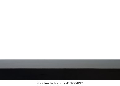 Empty Light Wood Table Top Isolate Stock Photo 443229832 | Shutterstock