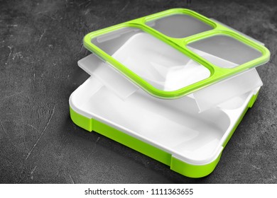 Empty Lunch Box On Table Food Stock Photo 1111363655 | Shutterstock