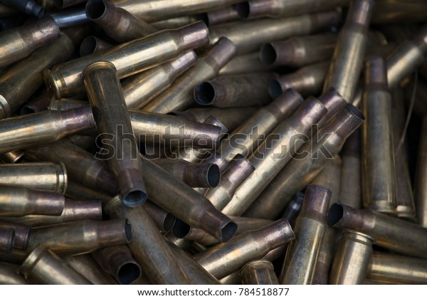 Empty Machine Gun Bullet Shells Stock Photo 784518877 | Shutterstock