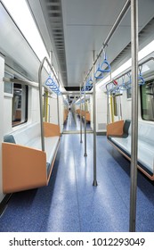 Empty Metro Train Interior Scene Shanghaichina Stock Photo (Edit Now ...