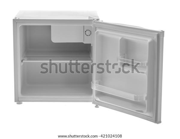 Empty Mini Fridge Isolated On White库存照片421024108 | Shutterstock