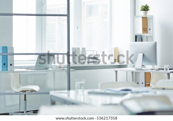 Empty Office Stock Photo (Edit Now) 536217358