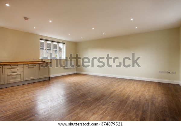 Empty Open Plan Room Within New Stock Photo 374879521 | Shutterstock