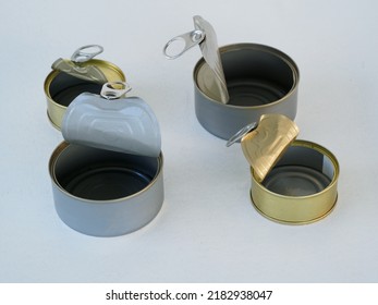 Empty Opened Tin Cans Fish Stock Photo 2182938047 | Shutterstock