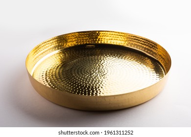 Empty Oval Round Shape Thali Plate Stock Photo 1961311252 | Shutterstock