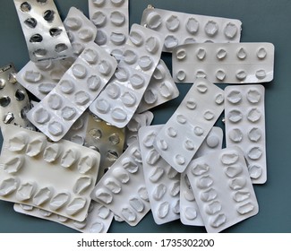 Empty Packets Blister Pills Tablets Stock Photo 1735302200 | Shutterstock