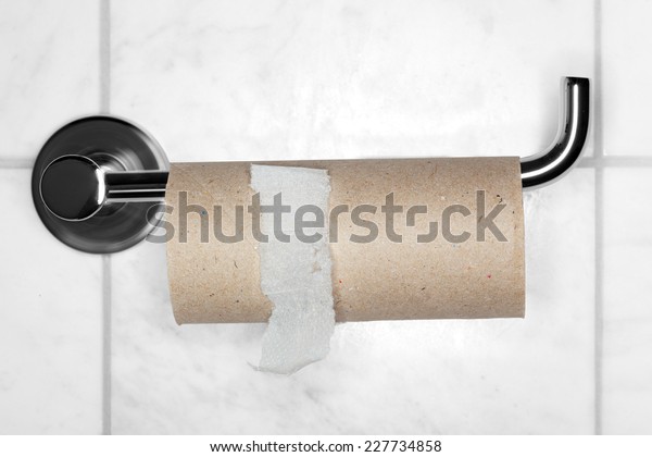 Empty Paper Roll Stock Photo 227734858 | Shutterstock